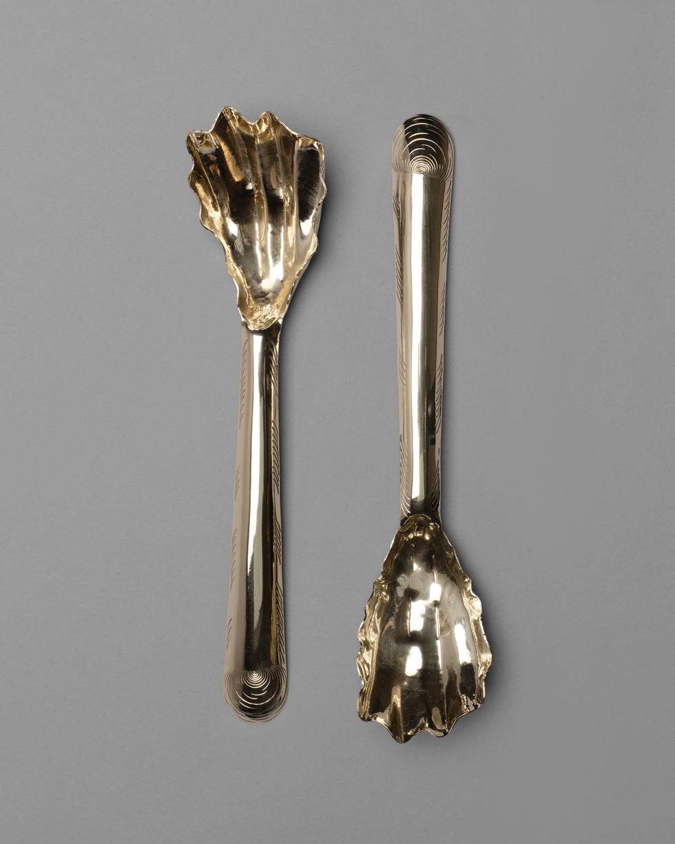 Oyster Shell Serving Set – FORSYTH