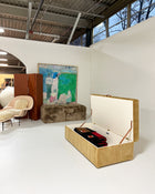 The Forsyth Storage Ottoman in Pierre Frey Teddy Mohair – FORSYTH