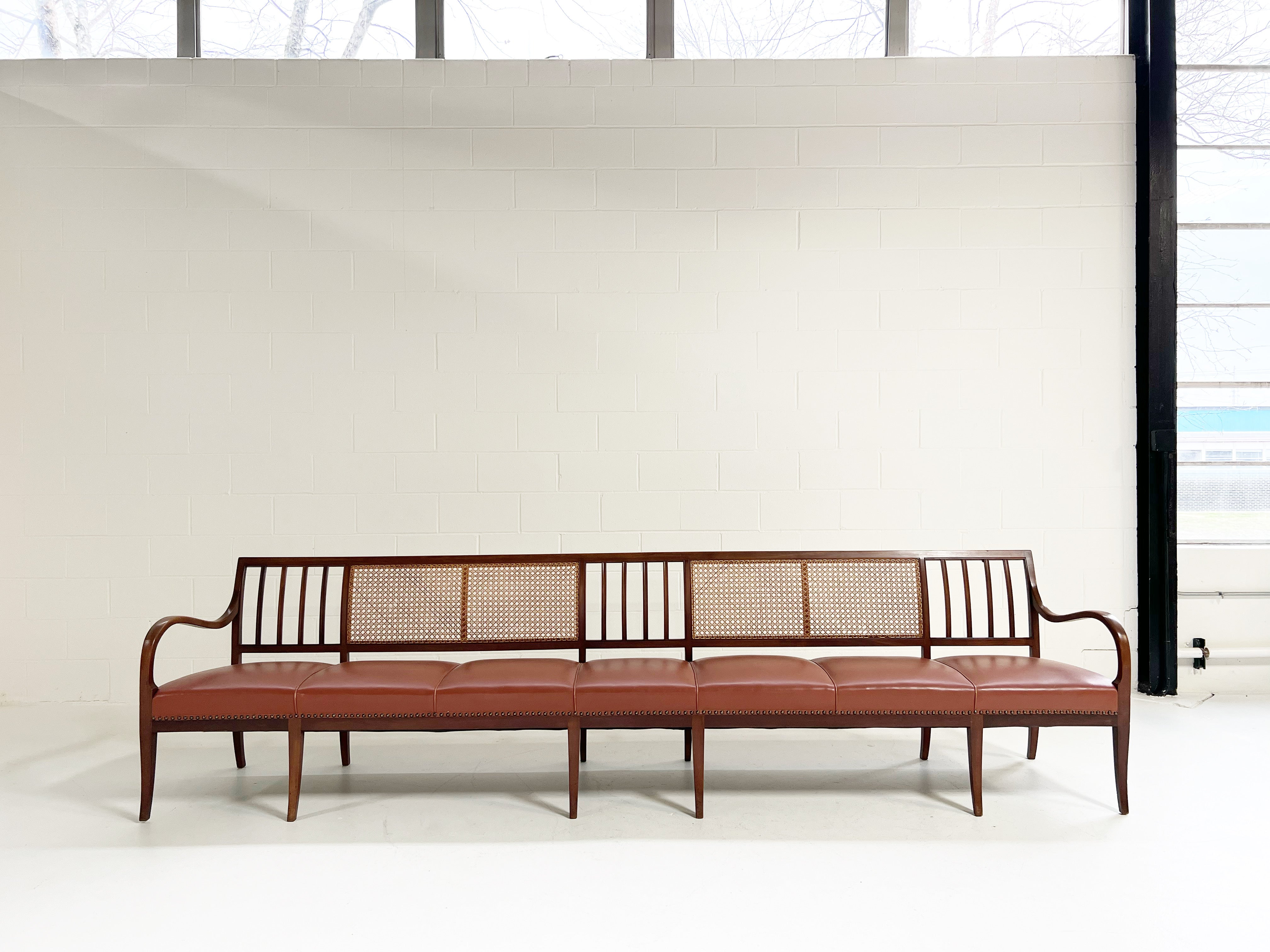 10 1/2 Ft Caned Bench – FORSYTH